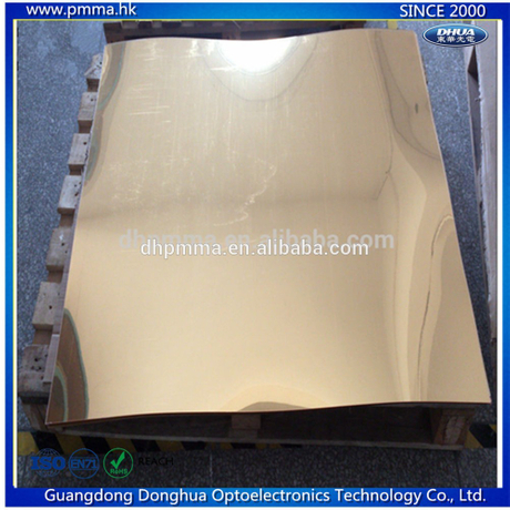 Acrylic Material Gold Mirror Acrylic Sheet Plastic Flexible Mirror ...